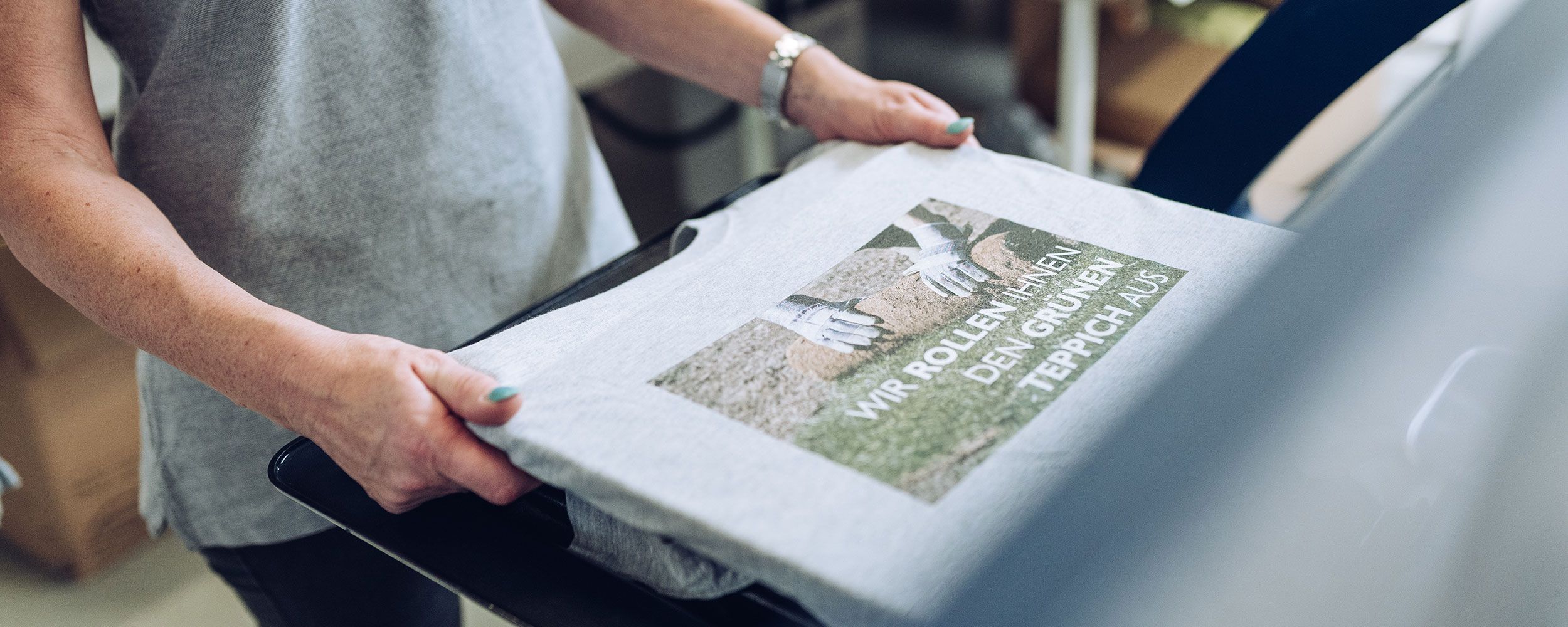 Digitaldruck, T-Shirts, Textilien